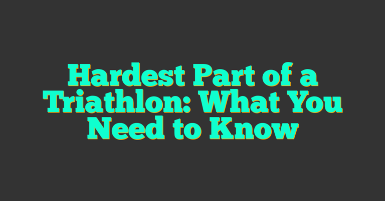 How to Choose Your First Triathlon Type: Sprint, Olympic, Half ...